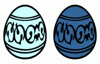 ColorCombo4735 with Hex Colors #CCFFFF #336699