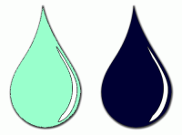 ColorCombo4989 with Hex Colors #99FFCC #000033