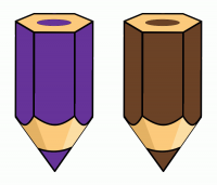 ColorCombo5025 with Hex Colors #663399 #6B4226