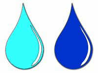 ColorCombo5114 with Hex Colors #33FFFF #0033CC