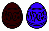 ColorCombo5116 with Hex Colors #330000 #3300FF