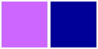 ColorCombo5152 with Hex Colors #CC66FF #000099