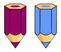 ColorCombo5229 with Hex Colors #990066 #6699FF