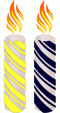 ColorCombo5409 with Hex Colors #FFFF33 #000033