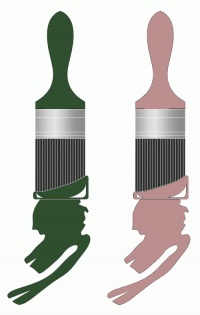 ColorCombo5444 with Hex Colors #2F4F2F #BC8F8F