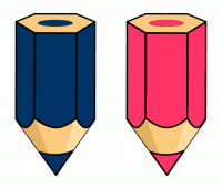 ColorCombo5507 with Hex Colors #003366 #FF3366