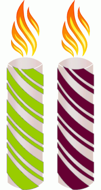 ColorCombo5635 with Hex Colors #99CC00 #660033