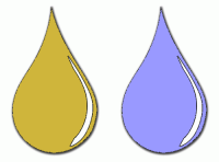 ColorCombo5670 with Hex Colors #CFB53B #9999FF