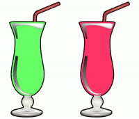 ColorCombo5676 with Hex Colors #66FF66 #FF3366