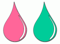 ColorCombo5678 with Hex Colors #FF6699 #00CC99