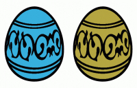 ColorCombo5703 with Hex Colors #38B0DE #B5A642