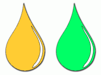 ColorCombo5717 with Hex Colors #FFCC33 #00FF66