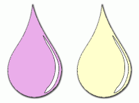 ColorCombo5893 with Hex Colors #EAADEA #FFFFCC