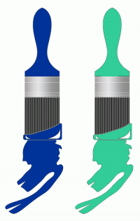 ColorCombo6208 with Hex Colors #003399 #32CD99