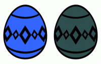 ColorCombo6231 with Hex Colors #3366FF #2F4F4F