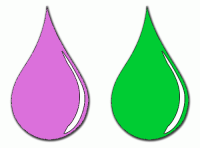 ColorCombo7046 with Hex Colors #DB70DB #00CC33
