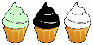 ColorCombo7411 with Hex Colors #CCFFCC #000000 #FFFFFF