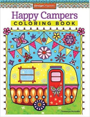 Happy Campers Coloring Book - Coloring Queen