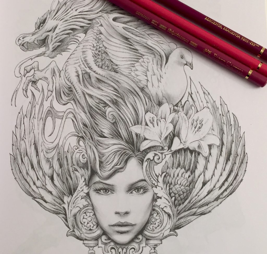 Colour My Sketchbook Volume 1 - Adult Coloring Book Review - Coloring Queen