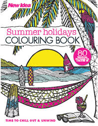 Summer Holidays Colouring Magazine - Coloring Queen