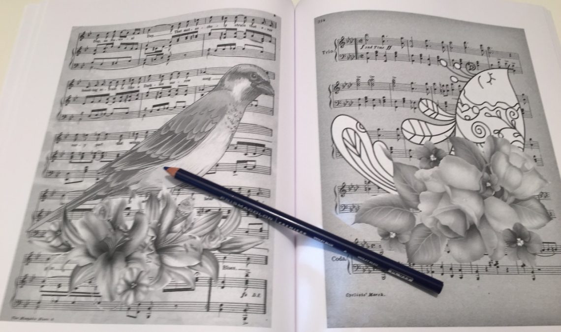 Beautiful Music Coloring Book Review - Coloring Queen