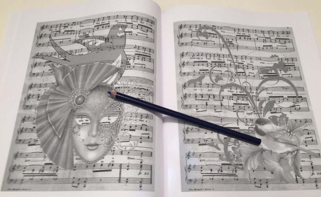 Beautiful Music Coloring Book Review - Coloring Queen