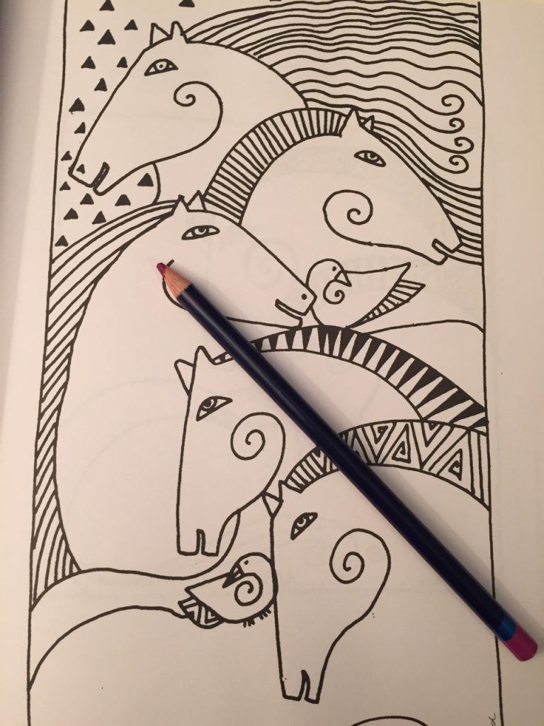 The Art of Laurel Burch - Coloring Book Review - Coloring Queen