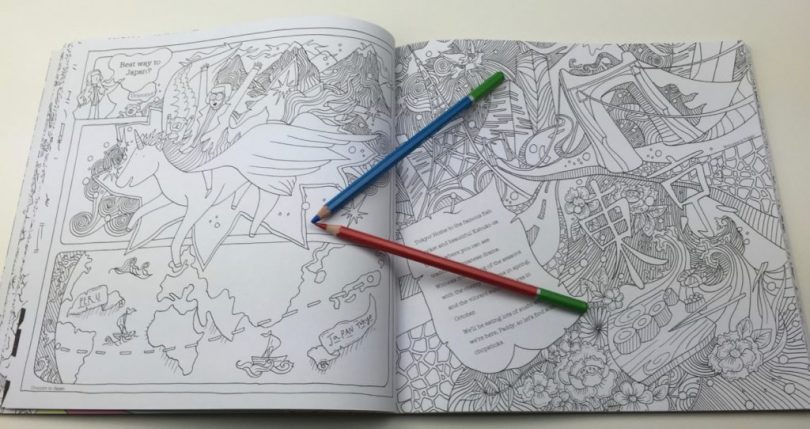 The Magical Journey - A Colouring Book Review - Coloring Queen