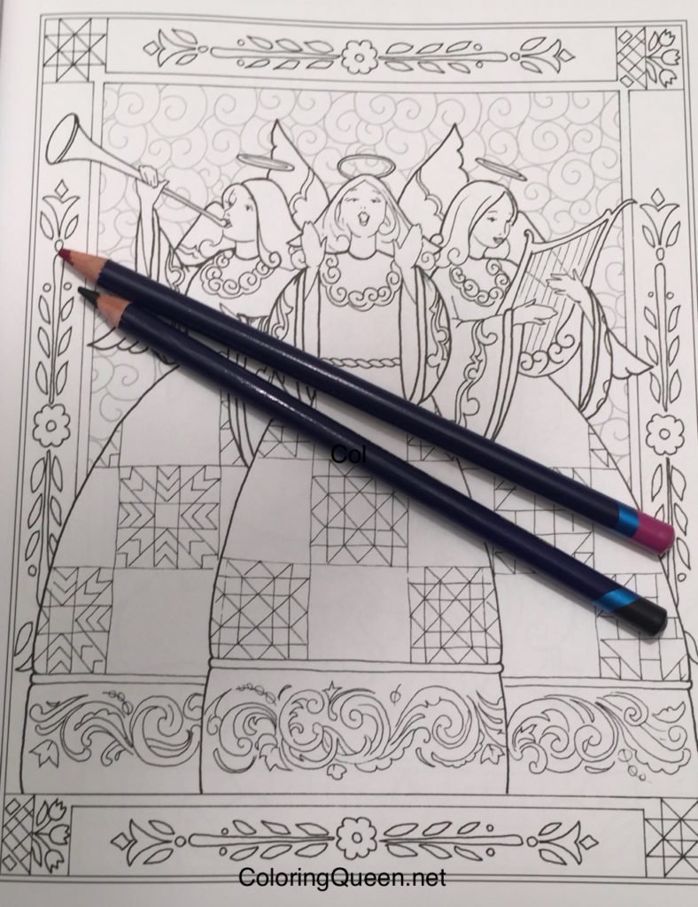 Jim Shore Angel Coloring Book Review - Coloring Queen