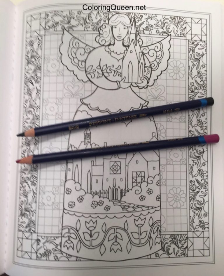 Jim Shore Angel Coloring Book Review - Coloring Queen