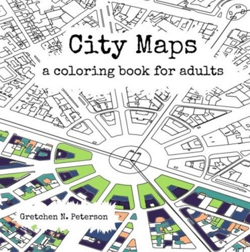 City Maps - A Coloring Book for Adults (Revised Edition) - Coloring Queen