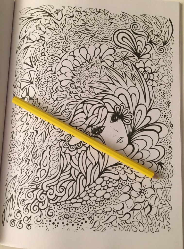 Fanciful Faces - Coloring Book Review - Coloring Queen