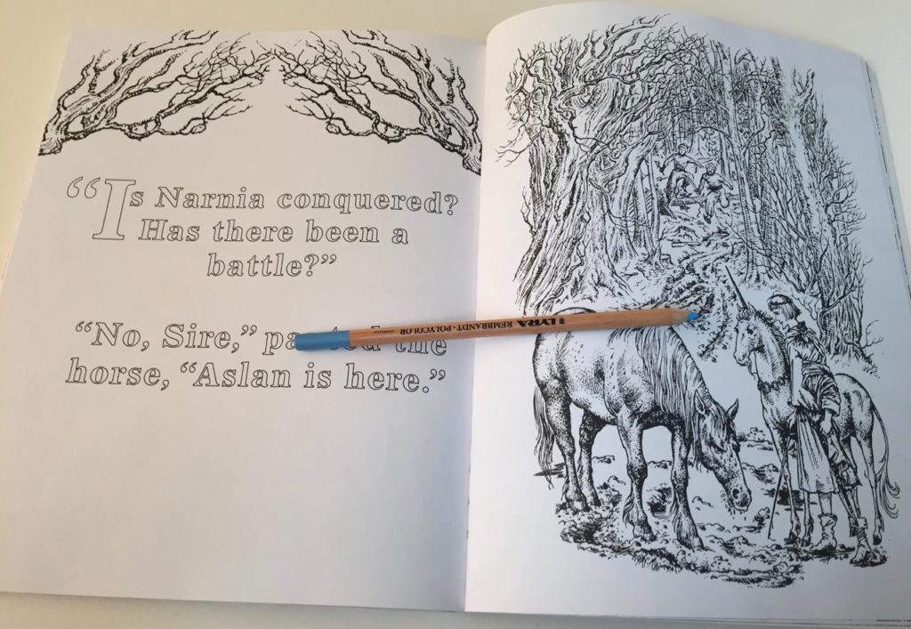 The Chronicles of Narnia - Official Colouring Book - Coloring Queen