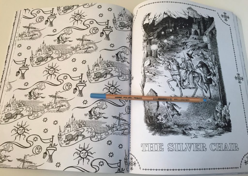 The Chronicles of Narnia - Official Colouring Book - Coloring Queen