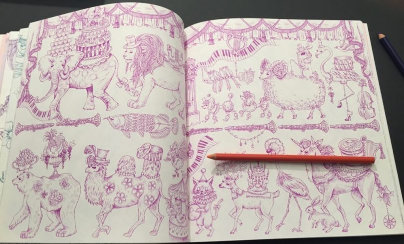 Econeco - Animal Parade Magical Circus Coloring Book Review - Coloring ...