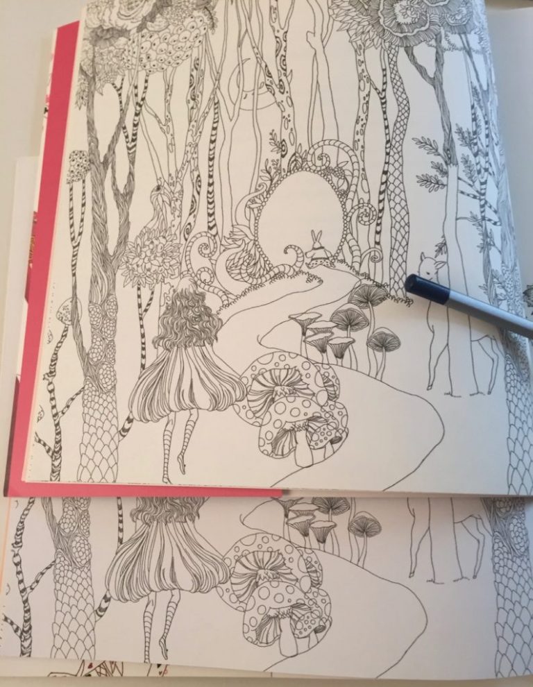 The Story of Pandora - A Fantasy Colouring Book - Coloring Queen