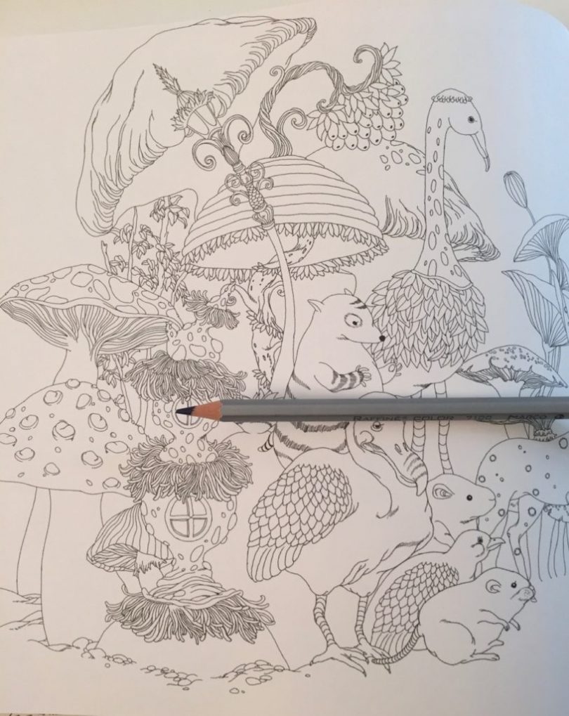 The Story of Pandora - A Fantasy Colouring Book - Coloring Queen
