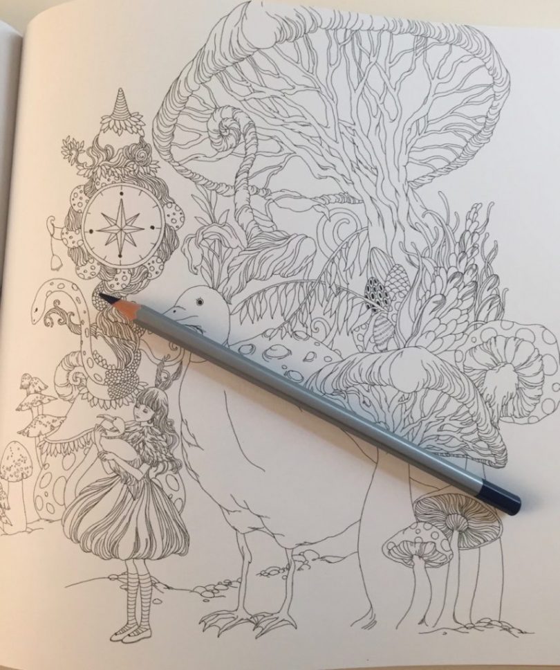 The Story of Pandora - A Fantasy Colouring Book - Coloring Queen