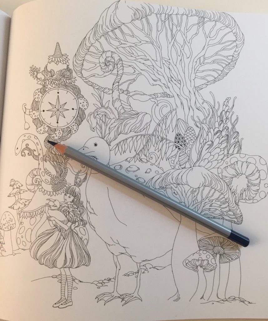 The Story of Pandora - A Fantasy Colouring Book - Coloring Queen