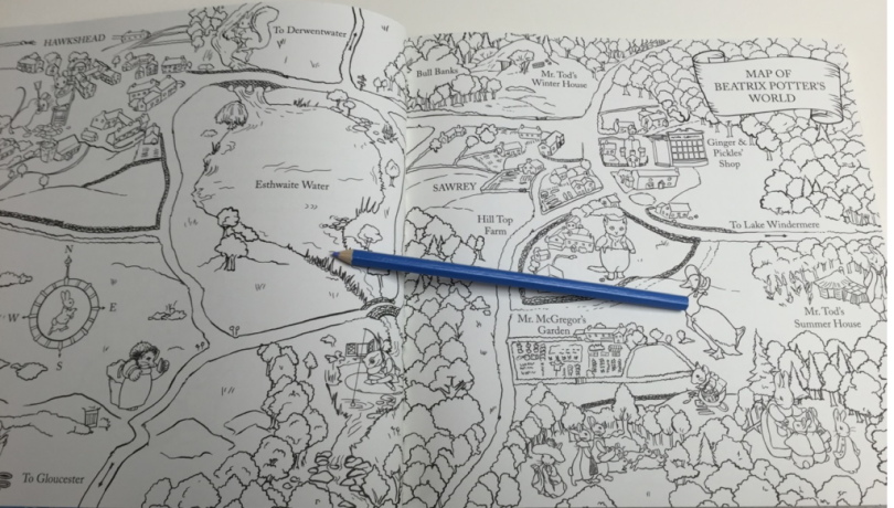 Beatrix Potter Colouring Book Review - Coloring Queen