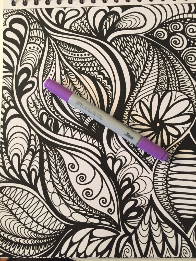 Colorit - Calming Doodles - Volume 1 - Coloring Queen