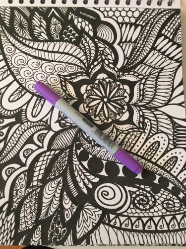 Colorit - Calming Doodles - Volume 1 - Coloring Queen