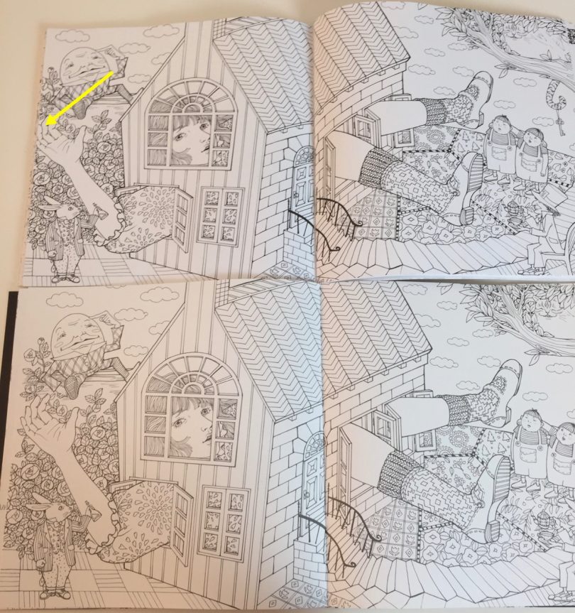 The Mysterious Library - A Coloring Book Journey Into Fables (English ...