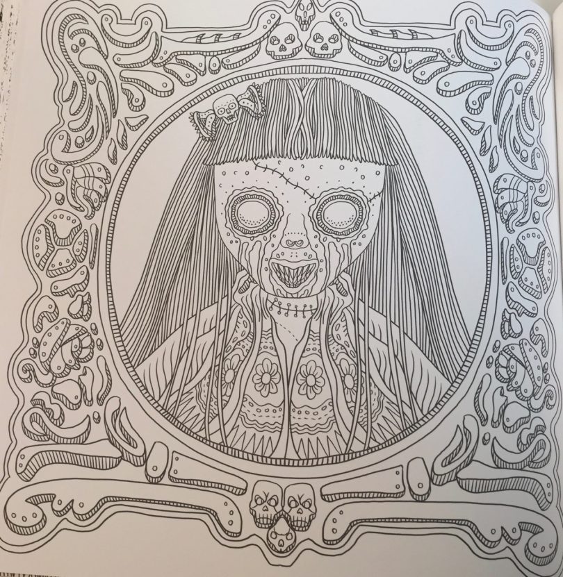 The Beauty of Horror - A Gorgeous Coloring Book - Coloring Queen