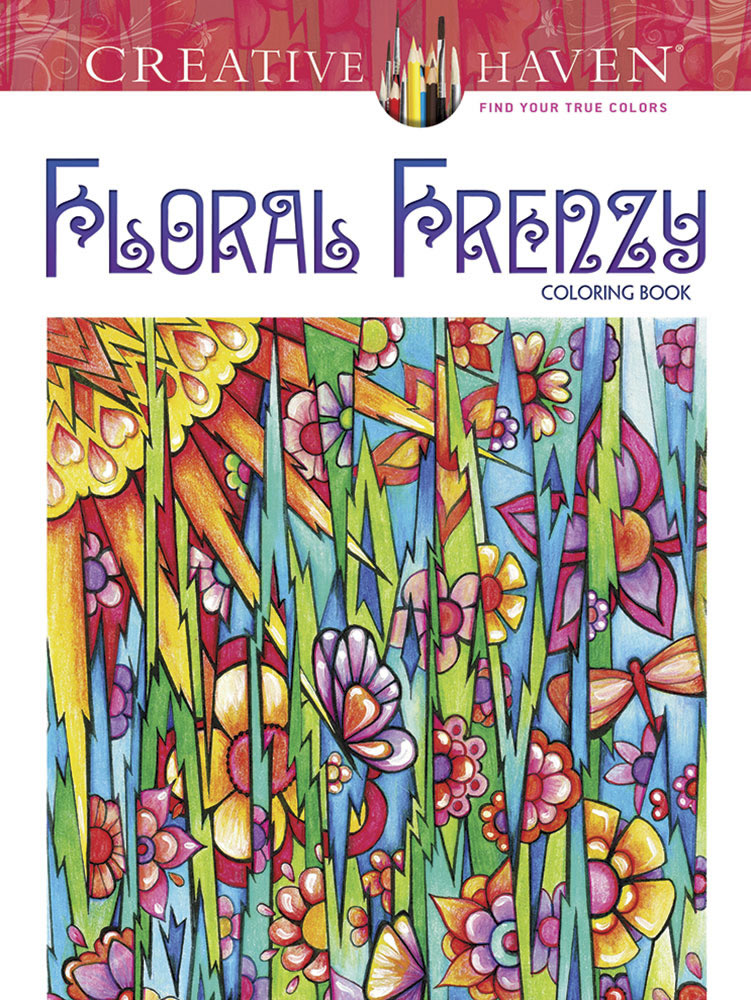 Floral Frenzy Coloring Book Review - Coloring Queen