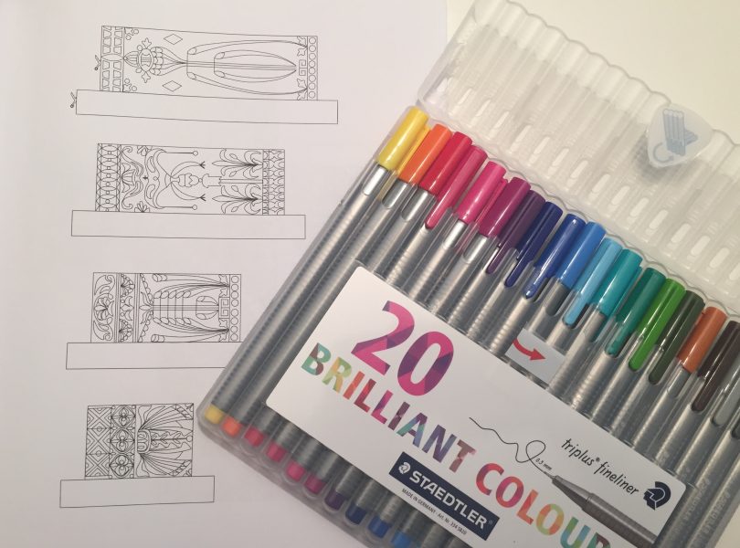 Color Me, Fold Me Coloring Book - Coloring Queen