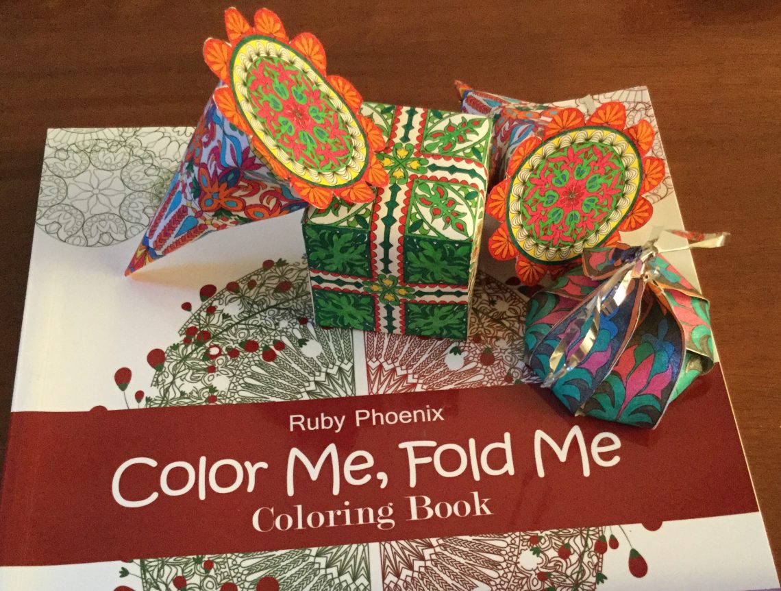 Color Me, Fold Me Coloring Book - Coloring Queen