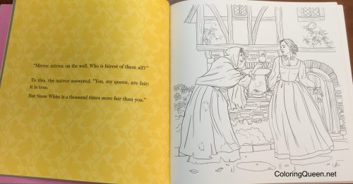Colour Your Own Fairy Tales - Coloring Queen