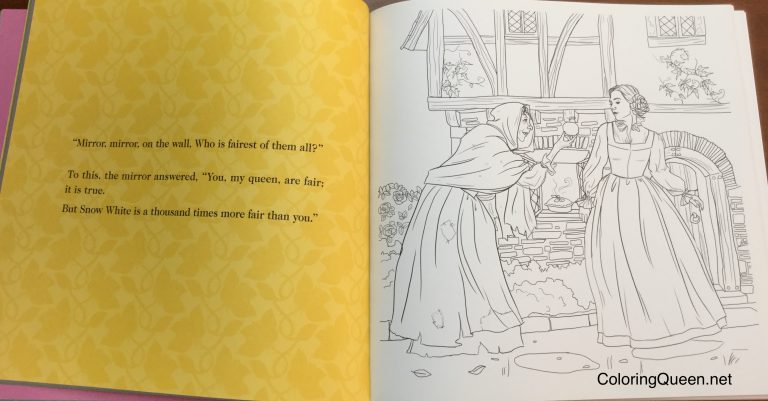 Colour Your Own Fairy Tales - Coloring Queen