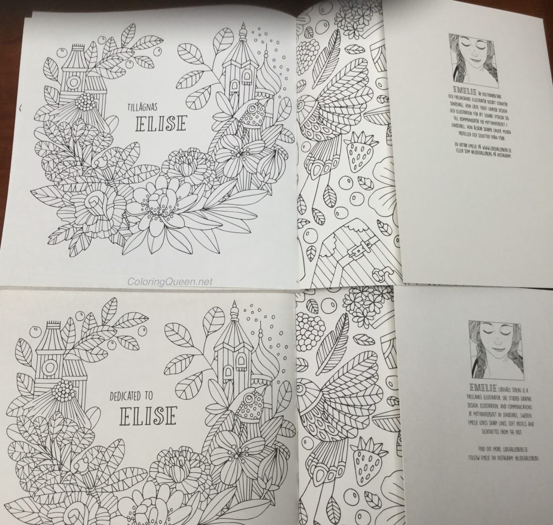 Fairy Tales Coloring Book Review (published in Sweden as Sagolikt ...